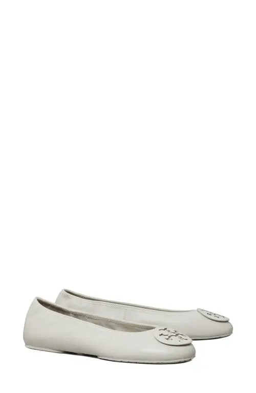 Tory Burch Reva Travel Ballet Flat - Ash Cloud
