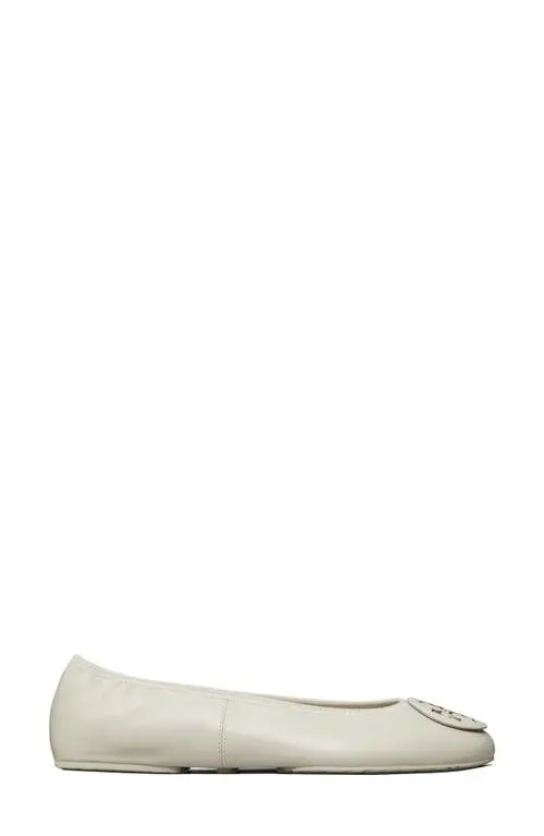 Tory Burch Reva Travel Ballet Flat - Ash Cloud