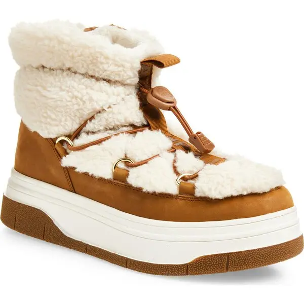 Pajar Janie Waterproof Insulated Platform Boots - Tan