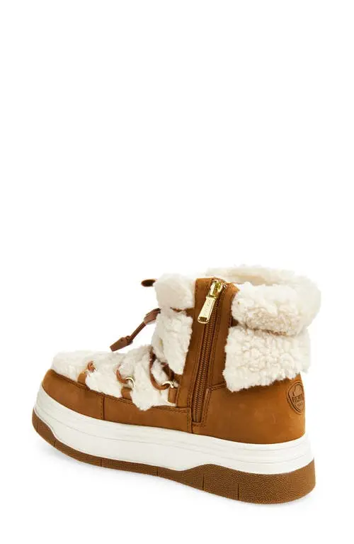 Pajar Janie Waterproof Insulated Platform Boots - Tan