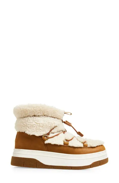 Pajar Janie Waterproof Insulated Platform Boots - Tan