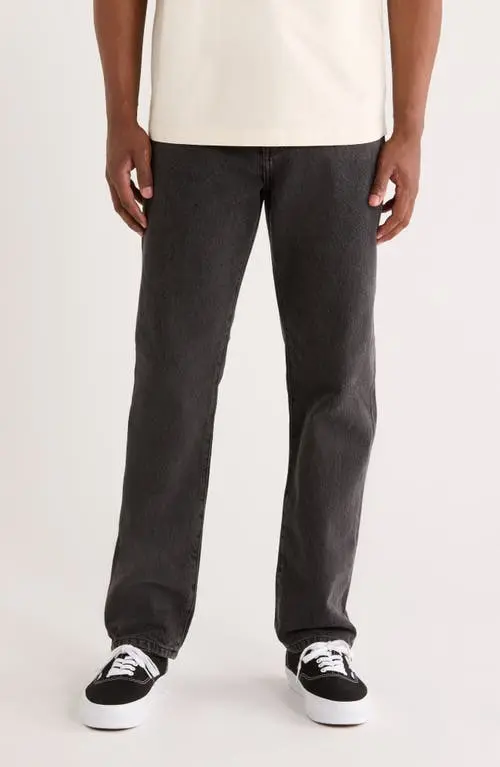 PACSUN Grant Straight Leg Jeans - Black