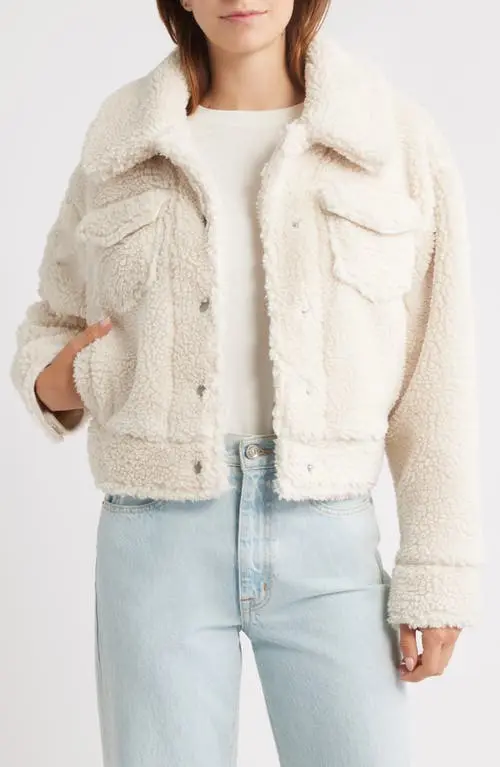 UGG Faux Shearling Trucker Jacket - Natural Ii