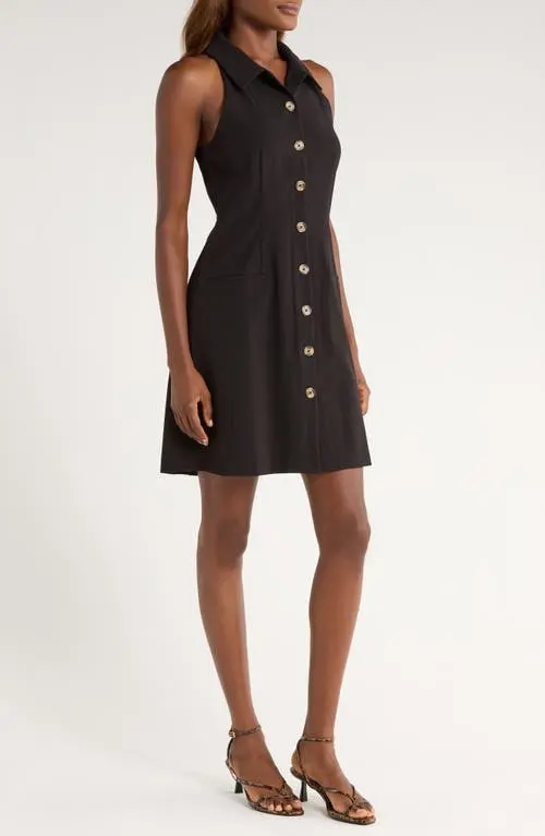 Halogen Cutaway Sleeve Shirtdress