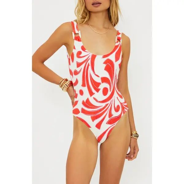 Beach Riot Beverly One-piece Swimsuit - Sunshine Dunes