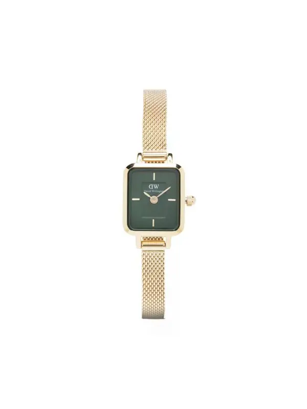 DANIEL WELLINGTON Quadro Mini 19mm Watch - Green