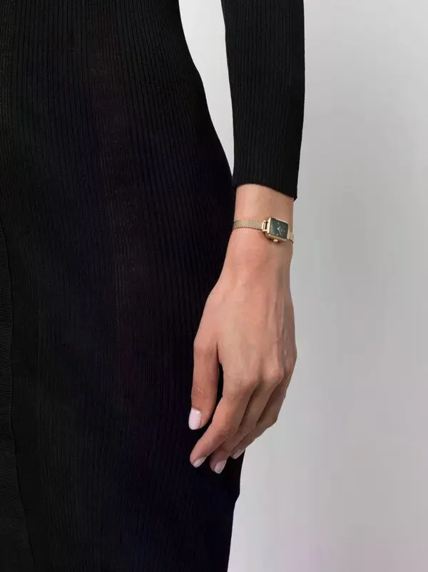 DANIEL WELLINGTON Quadro Mini 19mm Watch - Green