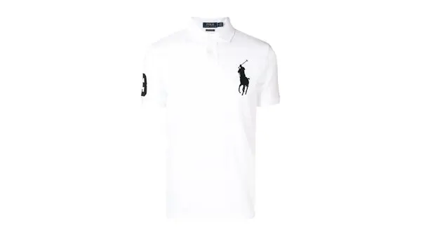 Polo Ralph Lauren Polo Shirt Ralph Lauren Custom Slim - White