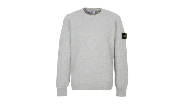 Stone Island Crew Neck Logo Sweater