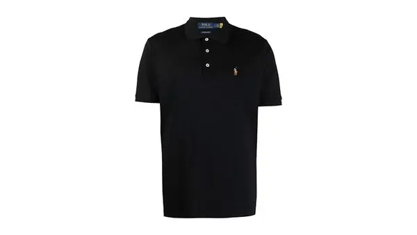 Polo Ralph Lauren Polo Shirt Ralph Lauren Short Sleeve Soft Touch Polo Shirt - Black