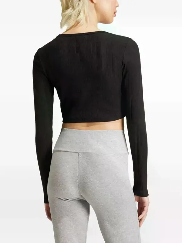 Adidas Ribbed Crop Top