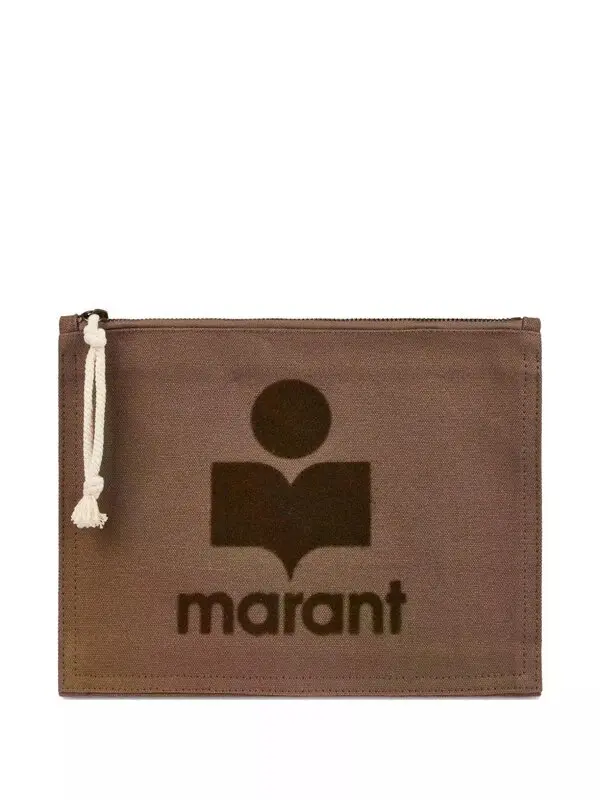 Isabel Marant Étoile Small Netia Cotton Clutch Bag