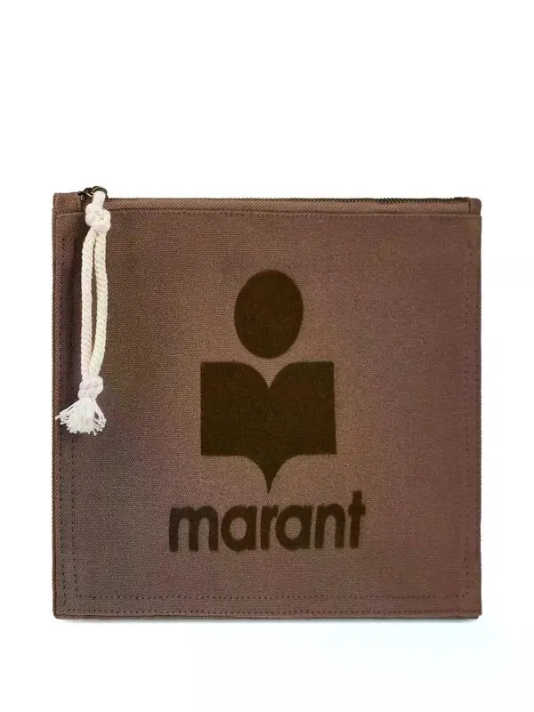 Isabel Marant Étoile Small Netia Cotton Clutch Bag
