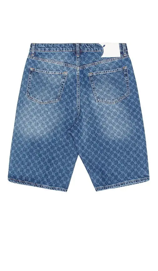 DAILY PAPER Monogram Denim Shorts