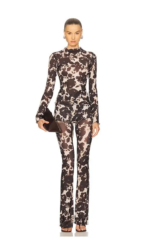 KNWLS Halcyon Long Sleeve Top - Rose