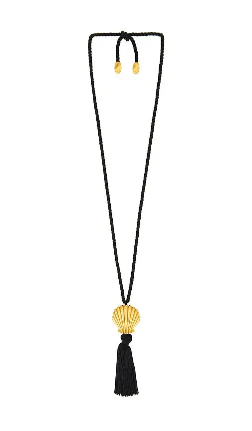 JULIETTA Ze Necklace - Black & Gold