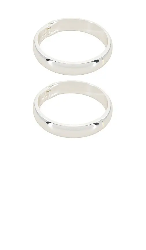 Ettika Metallic Bangle Set