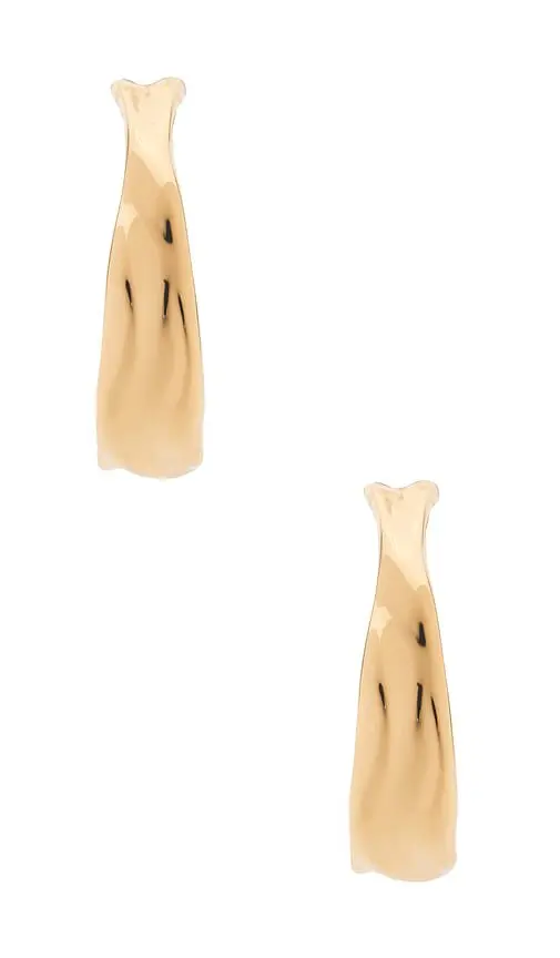 Ettika Liquid Luxe Hoop Earrings - Gold