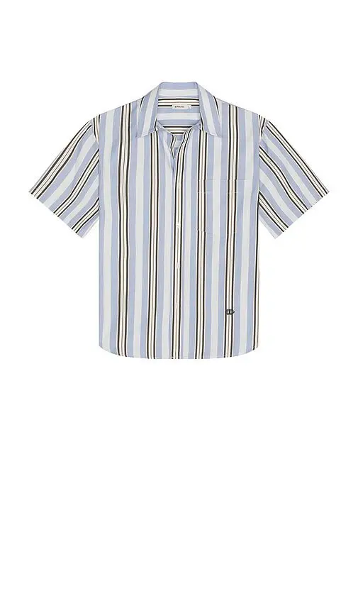 Simkhai Deacon Oversized Shirt In . Also - Blue