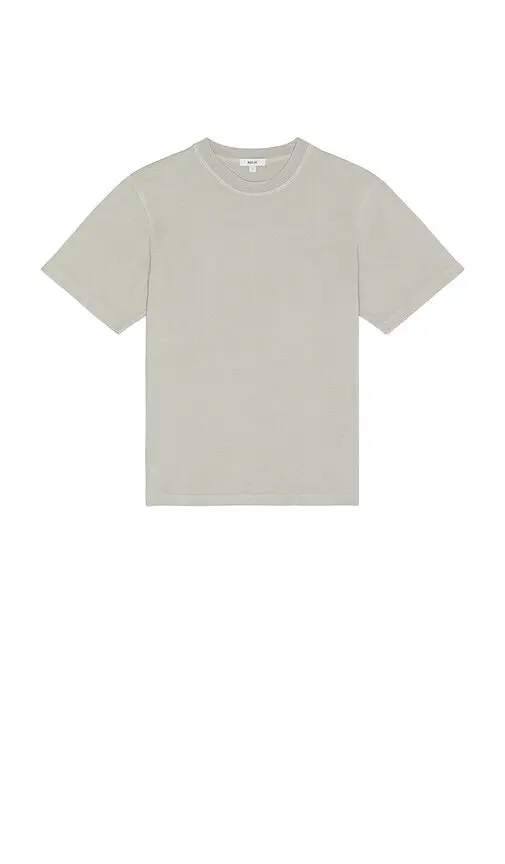AGOLDE Asha Mock Neck Tee In . Also - Grey