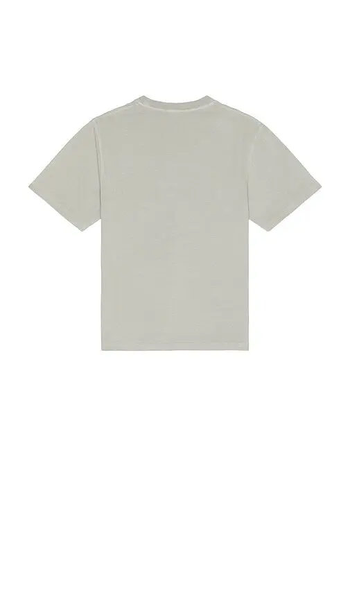 AGOLDE Asha Mock Neck Tee In . Also - Grey