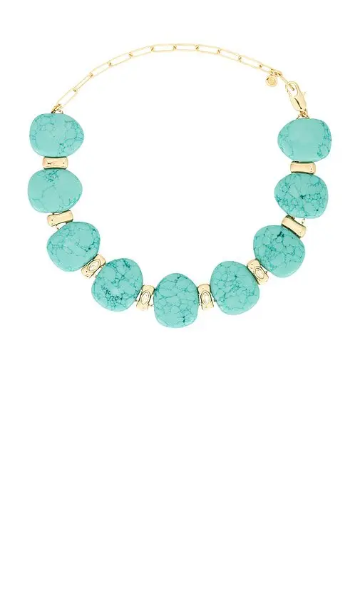 Ettika Turquoise Solstice Choker - Teal