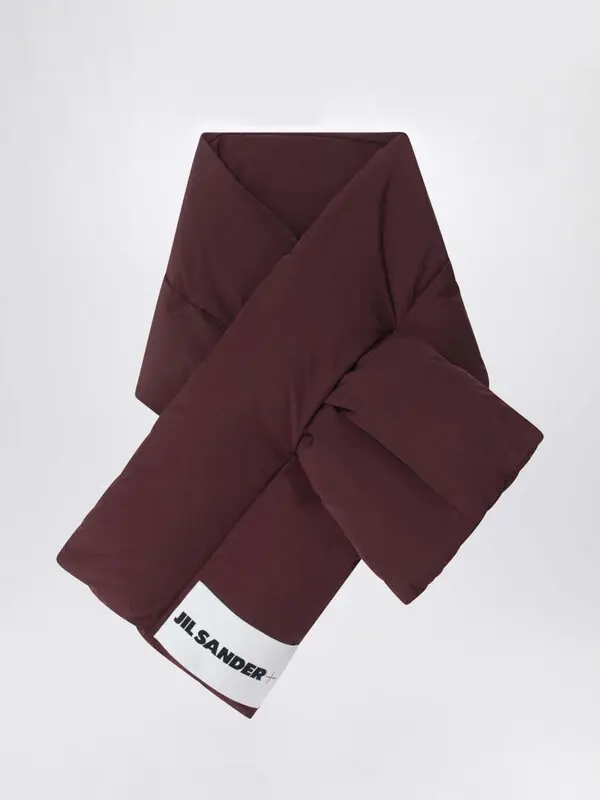 JIL SANDER Scarf - Burgundy