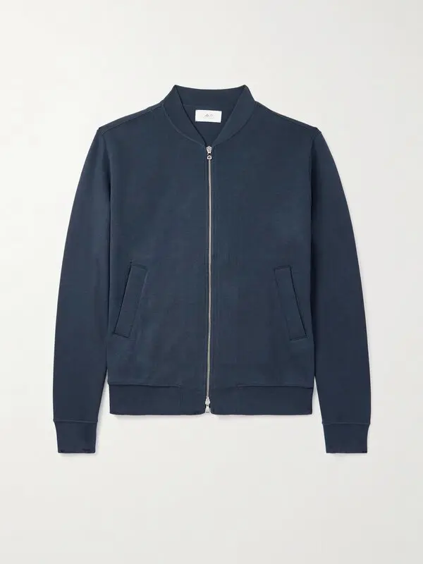 Mr P. Cotton Zip-up Sweatshirt