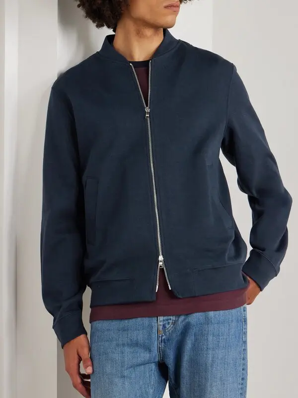 Mr P. Cotton Zip-up Sweatshirt