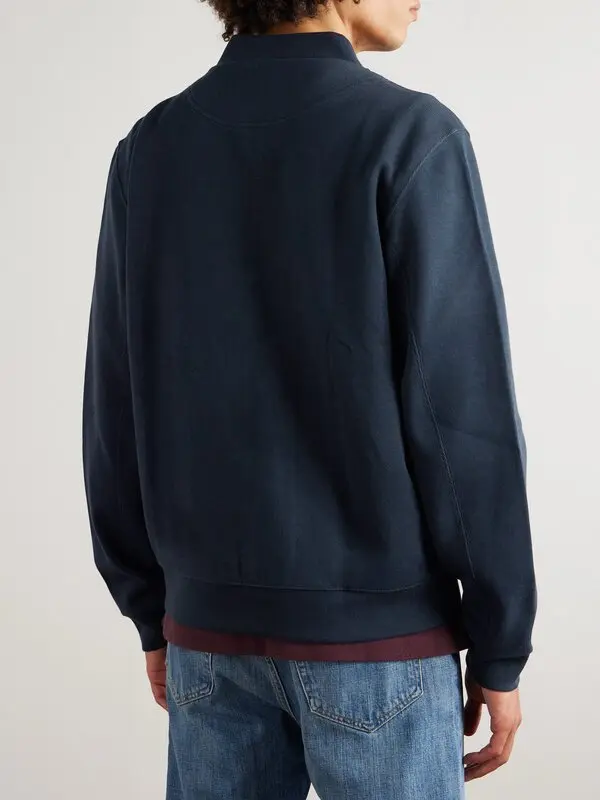 Mr P. Cotton Zip-up Sweatshirt