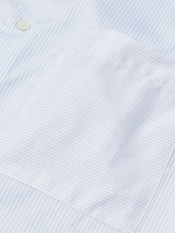 Mr P. Striped Organic Cotton Shirt