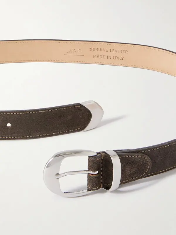 Mr P. 3cm Suede Belt
