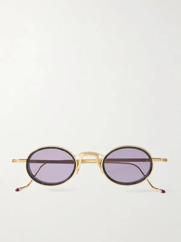 JACQUES MARIE MAGE Varda Sunglasses - Gold