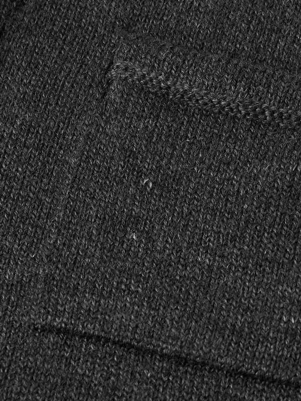 Inis Meáin Wool And Linen-blend 'pub Jacket' Cardigan