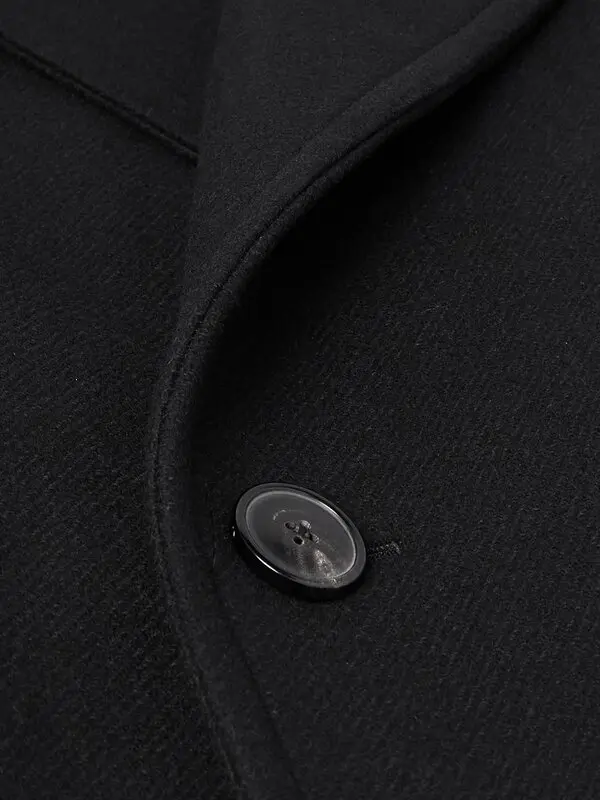 Dries Van Noten Oversized Double-breasted Wool-blend Twill Coat