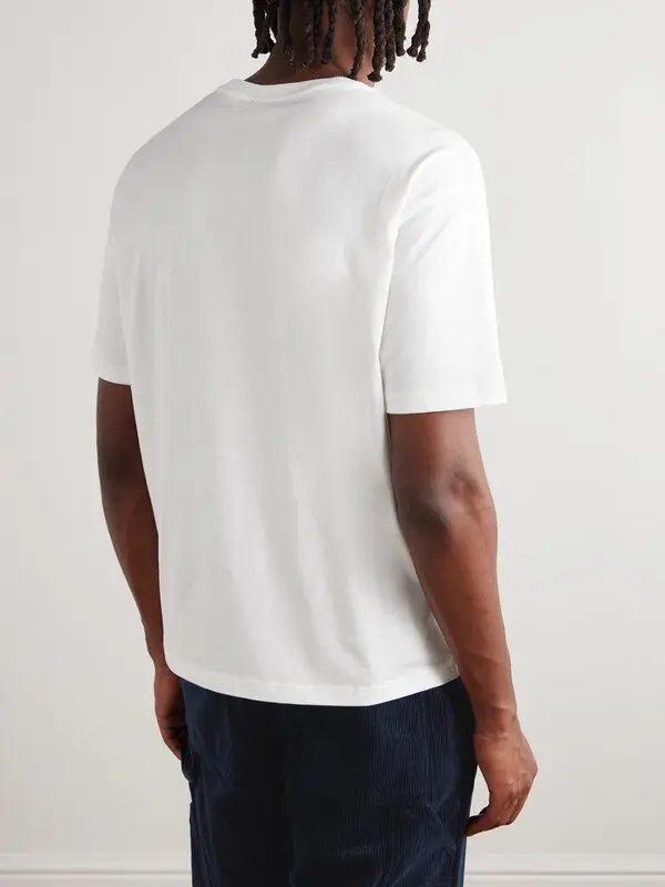 A.p.c. Logo-print Cotton-jersey T-shirt