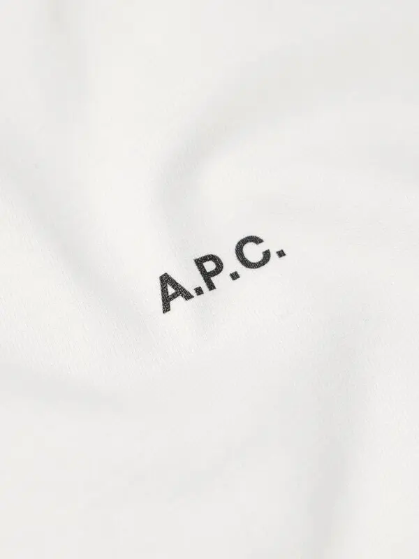A.p.c. Logo-print Cotton-jersey T-shirt
