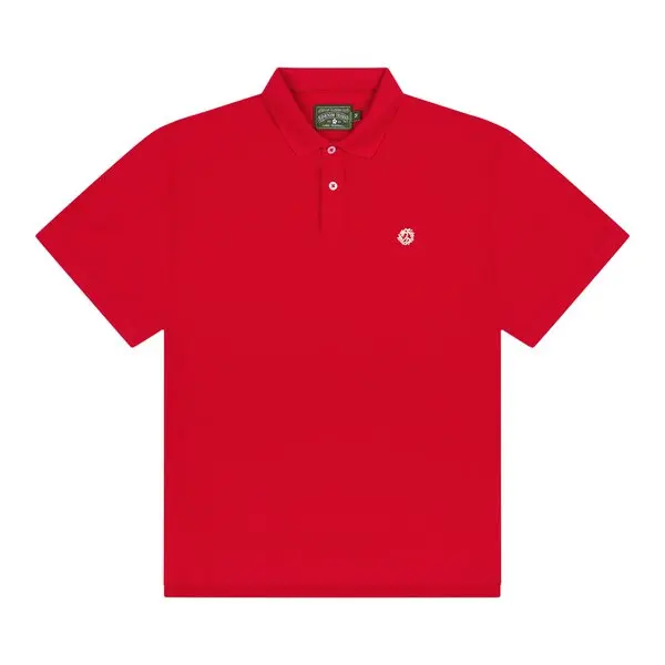 DENIM TEARS Peace Wreath Polo - Red