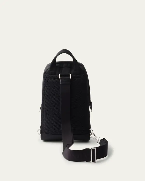Prada Small Nylon Crossbody Backpack