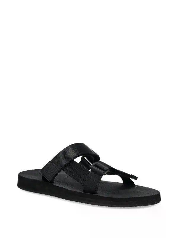 Hugo Double-strap Sandals - Black
