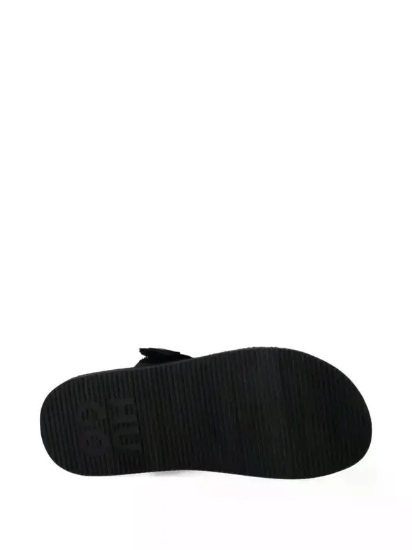 Hugo Double-strap Sandals - Black