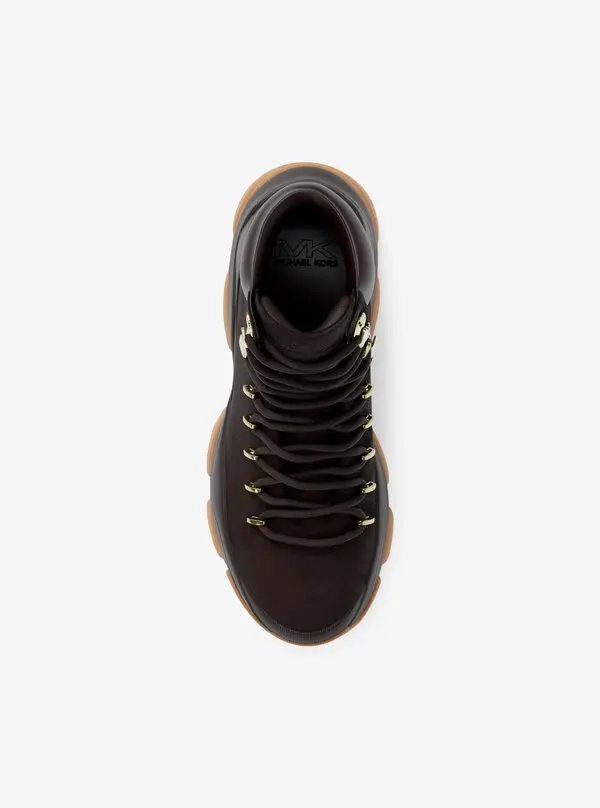 Michael Kors Atlas Suede Lace-up Boots