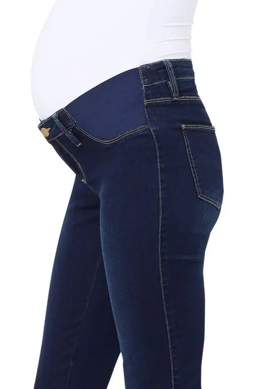 RIPE MATERNITY Isla Ankle Grazer Jeggings - Indigo