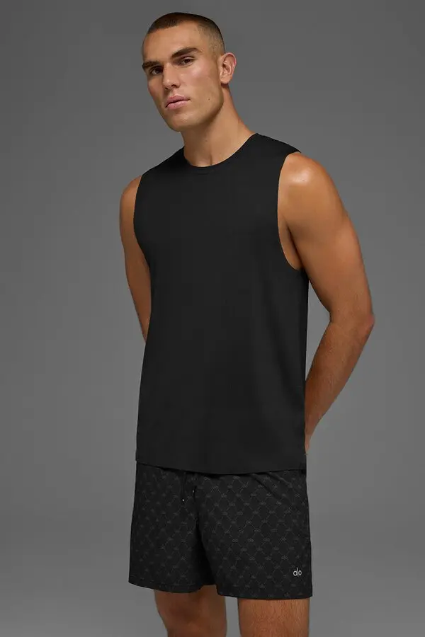 Alo Yoga Idol Muscle Tank Top - Black