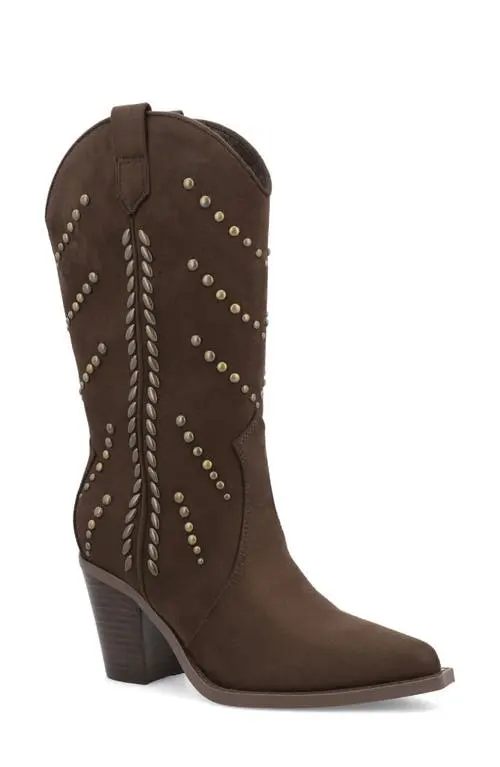 Mia Western Boots With Studs