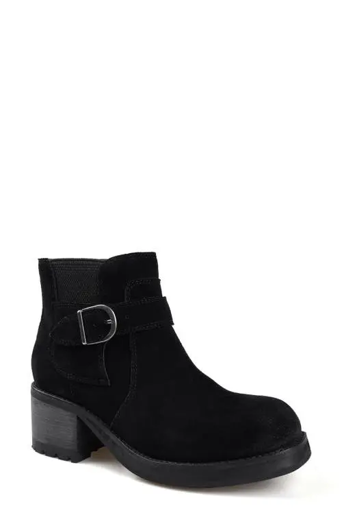 CANDIE'S Chelsea Boot - Black Suede