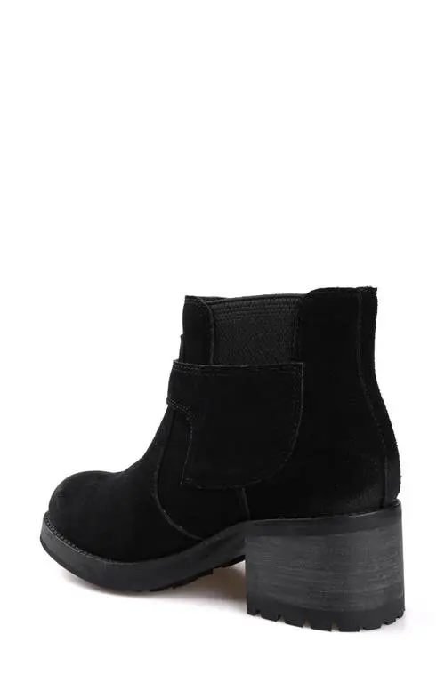CANDIE'S Chelsea Boot - Black Suede