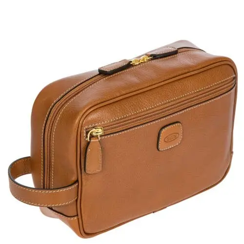 Bric'S Life Pelle Travel Case - Cognac