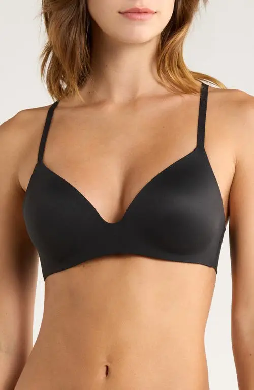 Calvin Klein Wireless T-shirt Bra - Black