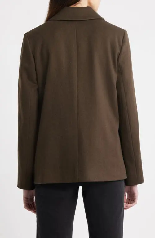 Fleurette Dylan Wool Barn Jacket - Moss
